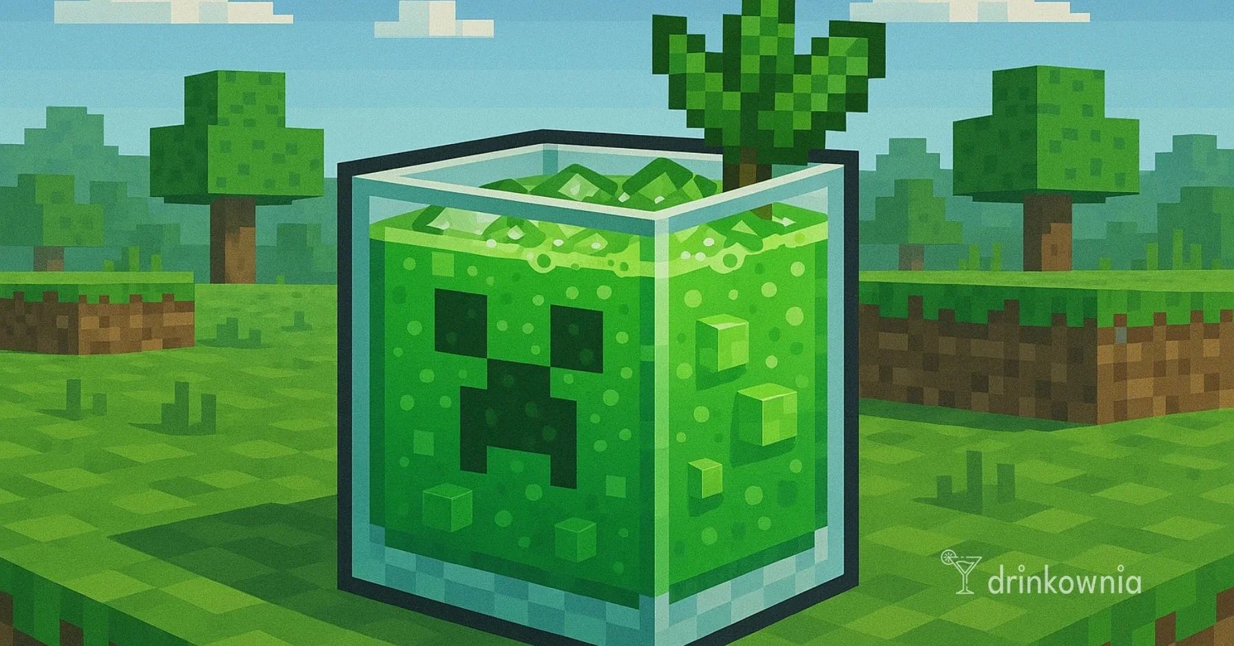 Jak zrobić Creeper Smash – drink w stylu Minecrafta