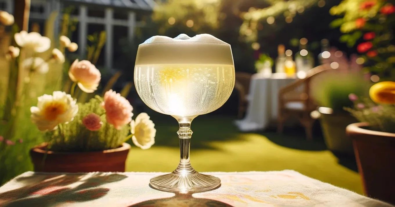 Klasyczny Gin Fizz - przepis na lekki drink z ginem