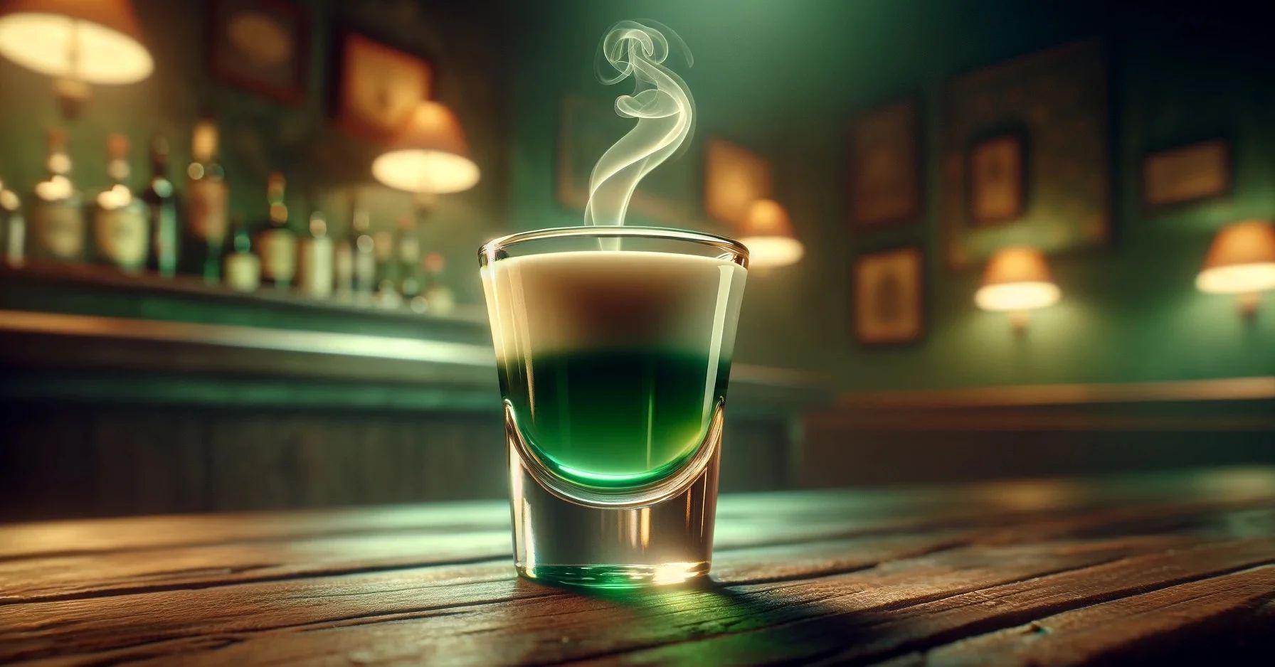 Irish Frog - Irlandzka Żaba, shot z Midori i Baileys