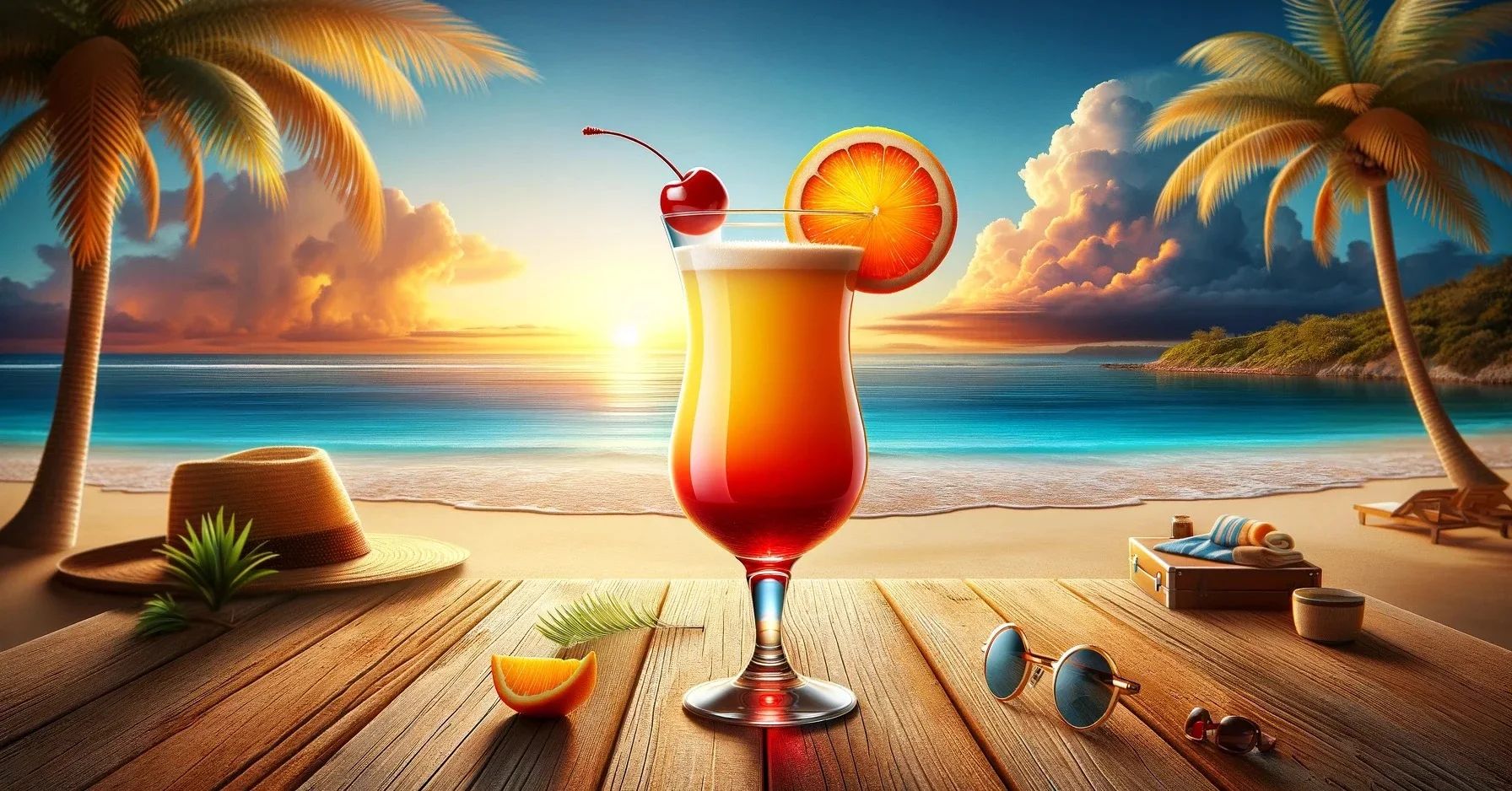 Tequila Sunrise przepis na drink w stylu Rock and Roll